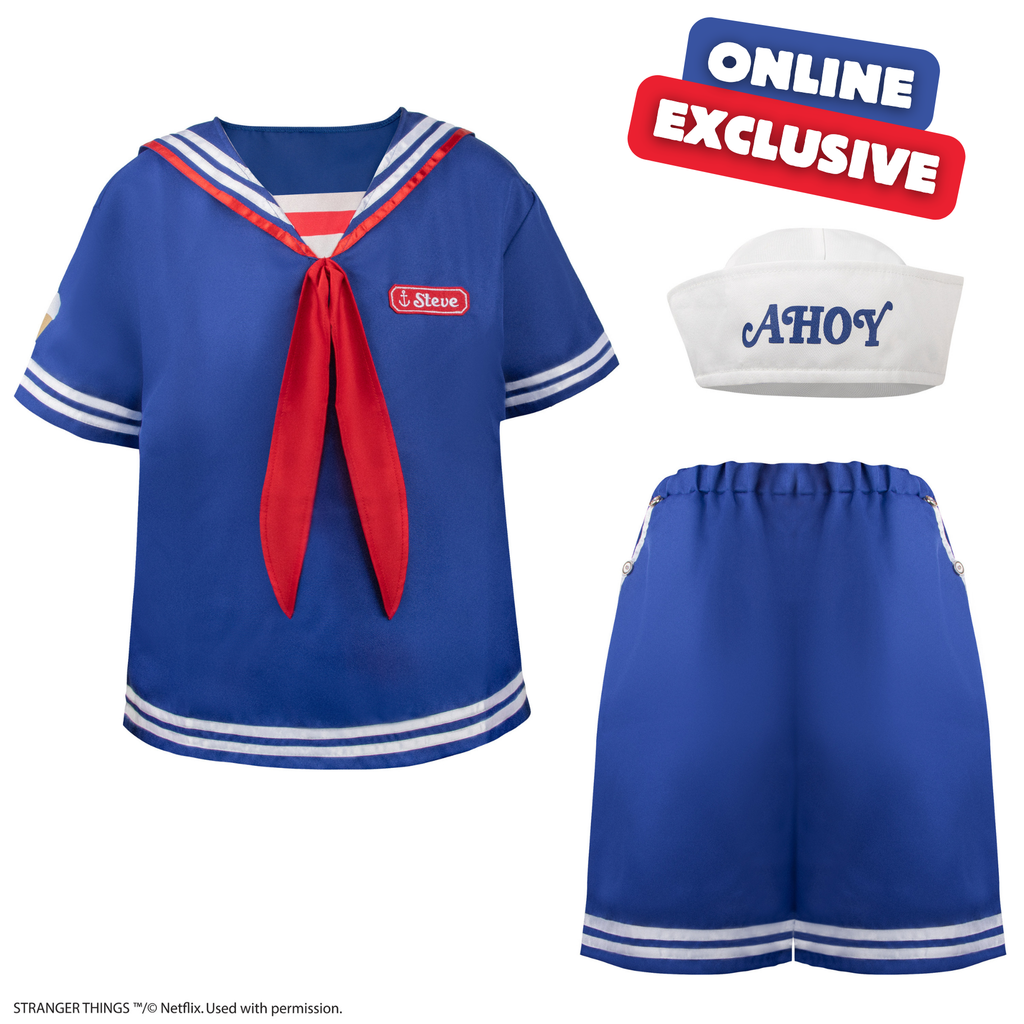 Scoops Ahoy Steve Costume | Stranger Things | Cinereplicas ...