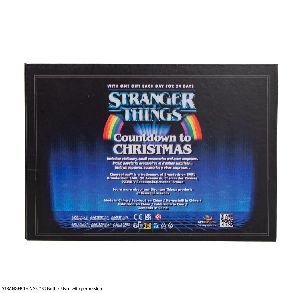 Stranger Things Advent Calendar Deluxe 2025 | Cinereplicas ...