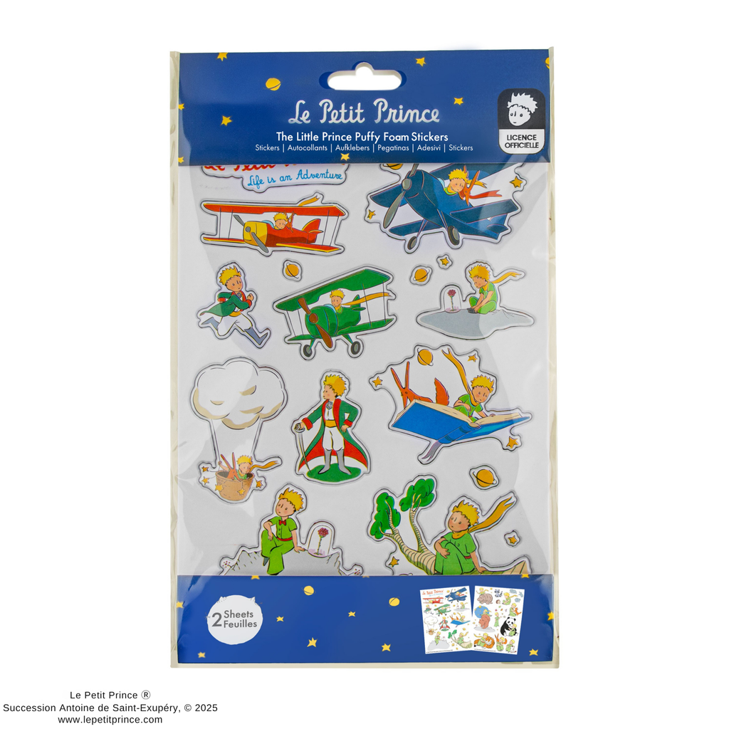 The Little Prince Puffy Stickers | Le Petit Prince | Cinereplicas ...