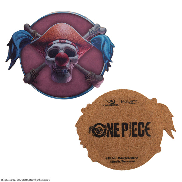Set of 4 One Piece Characters #1 Coasters | Cinereplicas – Cinereplicas USA