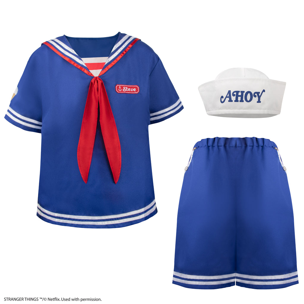Scoops Ahoy Steve Costume | Stranger Things | Cinereplicas ...