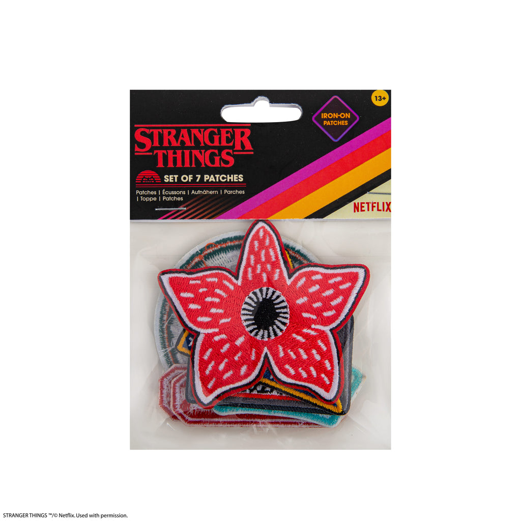 Stranger Things Patches Set of 7 | Stranger Things | Cinereplicas – Cinereplicas USA