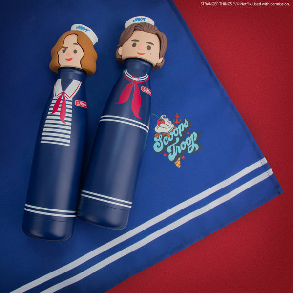 Scoops Ahoy Robin Water Bottle | Stranger Things | Cinereplicas ...