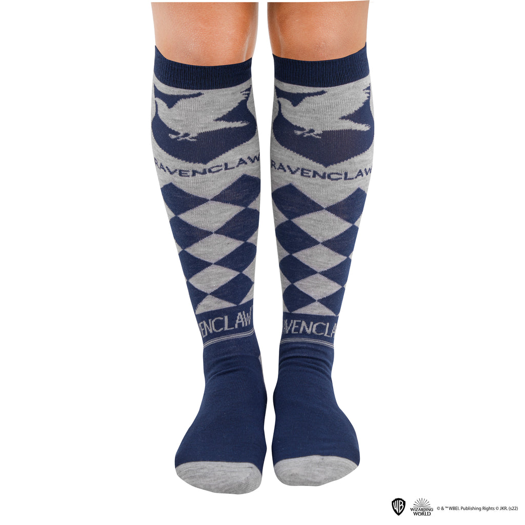 Set of 3 Ravenclaw High Socks | Harry Potter | Cinereplicas ...