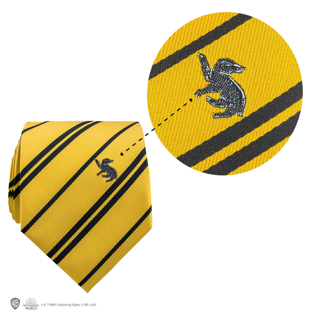 Hufflepuff Tie - Deluxe Edition | Harry Potter | Cinereplicas ...