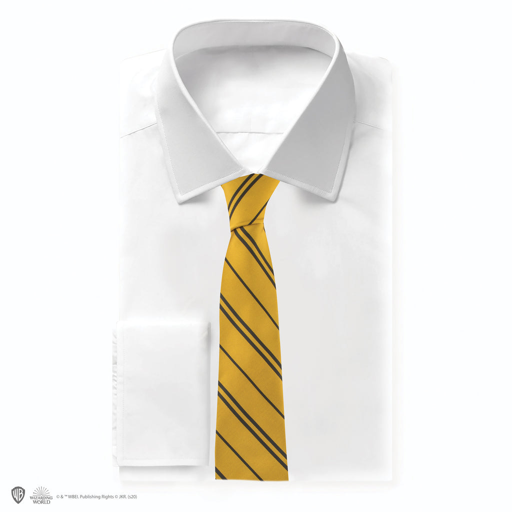 Adults Hufflepuff Woven Necktie | Harry Potter | Cinereplicas ...